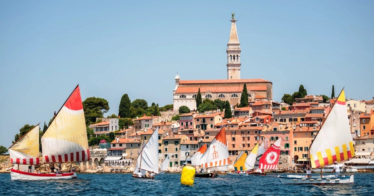 Rovinj Regatta of Traditional Boats with Lug and Latin Sail — 2026 ...